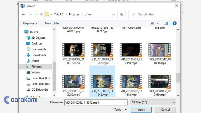3 Cara Menambahkan Dan Memutar Video YouTube Dokumen Word