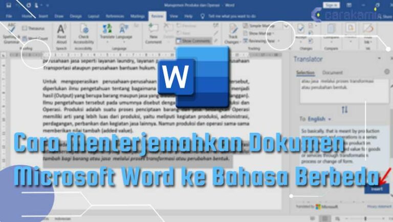 6 Cara Memindahkan Teks Microsoft Word Terbaru | Carakami.com