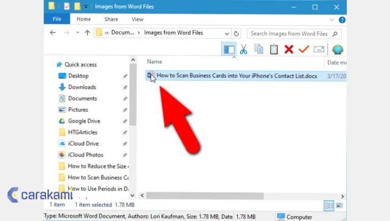 3 Cara Mengekstrak Semua Gambar Dari File Microsoft Word Berekstensi Docx