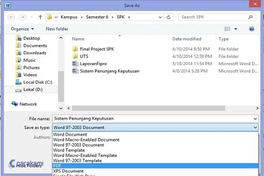5 Cara Mengubah Atau Mengkonversi Dokumen Microsoft Word Ke PDF Terbaru