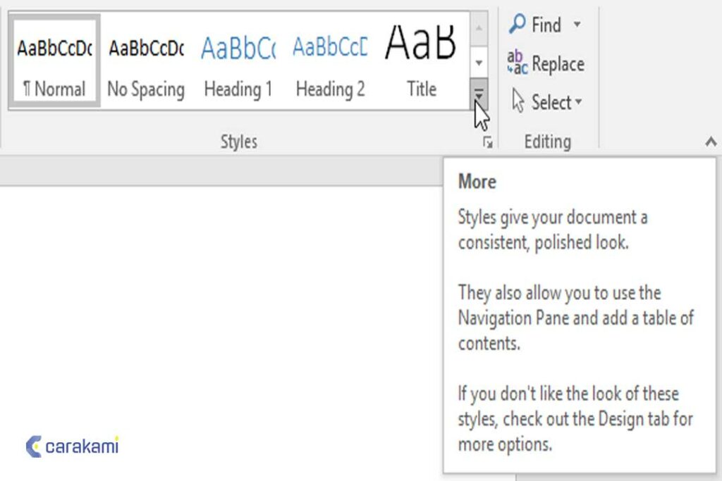 3 Cara Memformat Teks Dengan Fitur Styles Microsoft Word Terbaru