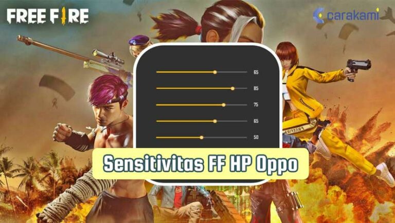 Settingan Sensitivitas FF HP Oppo Semua Tipe 100% Auto Headshot Terbaik