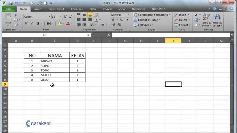 Cara Menghapus Pemformatan Sel (Cell) Di Excel Dengan Cepat
