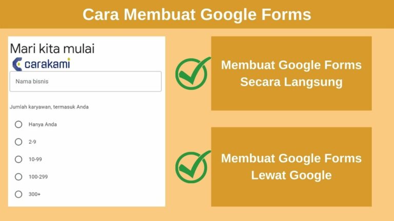 2 CARA MEMBUAT Google Form untuk Kuisioner, Soal, Survey & Pendaftaran
