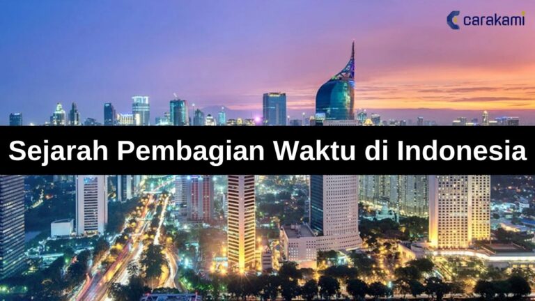 3 Pembagian Waktu di Indonesia dan Daerahnya (WIB, WITA, WIT)