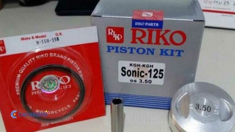 Diameter Piston Sonic Semua Tipe