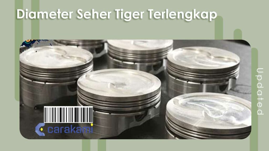 Spesifikasi Diameter Seher Tiger Terlengkap