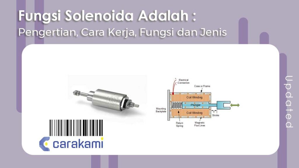 Fungsi Solenoida: Pengertian, Cara Kerja, Fungsi dan Jenis Fungsi Solenoida: Pengertian, Cara Kerja, Fungsi dan Jenis