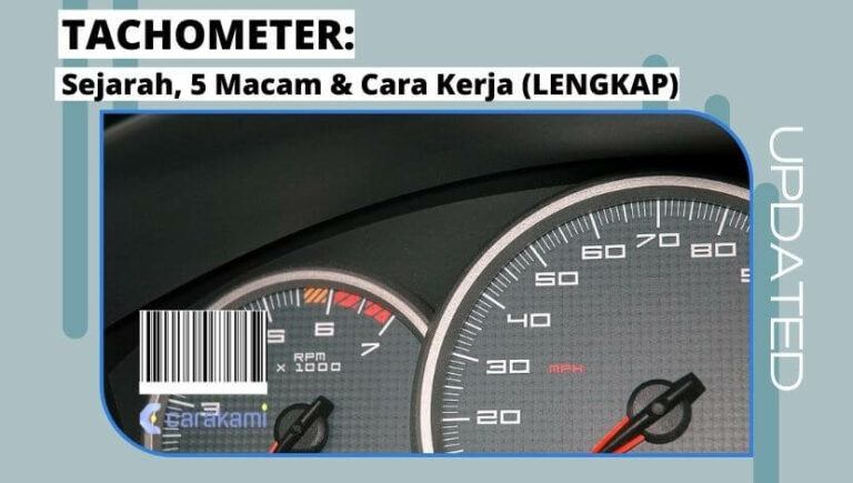 Tachometer: Sejarah, 5 Macam & Cara Kerja (LENGKAP)