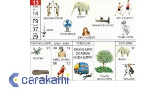 Buku Mimpi 2D Bergambar 00-99 Lengkap