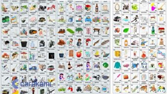 99+ Erek Erek 3D Bergambar Abjad A-Z Lengkap