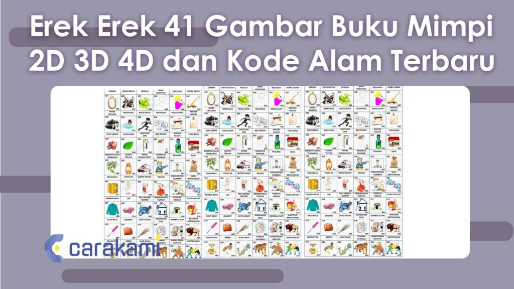 40+ Kode Alam Ayam 2D 3D 4D + Gambar, Erek Erek dan Primbon Terbaru