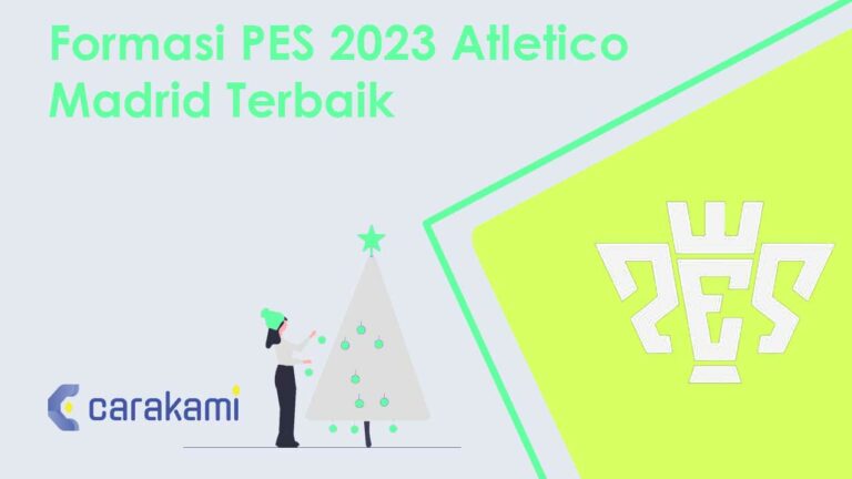 Formasi PES 2024 Atletico Madrid Terbaik