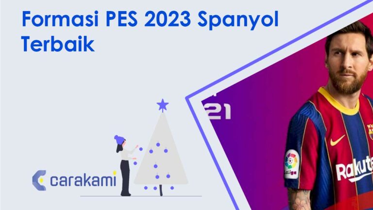 Formasi PES 2024 Spanyol Terbaik