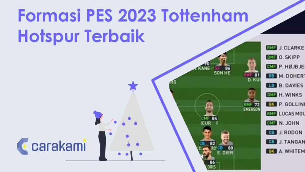 Formasi PES 2024 Tottenham Hotspur Terbaik