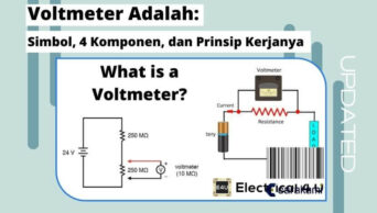 Voltmeter Adalah: Simbol, 4 Komponen, dan Prinsip Kerjanya